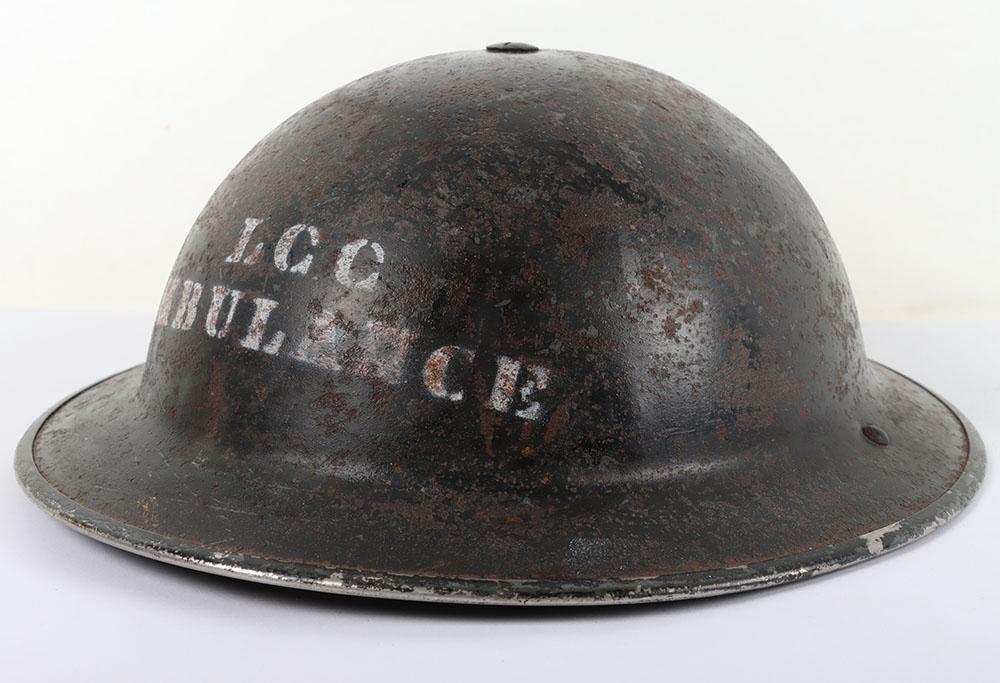 WW2 British Civil Defence London County Council Ambulance Drivers Steel ...