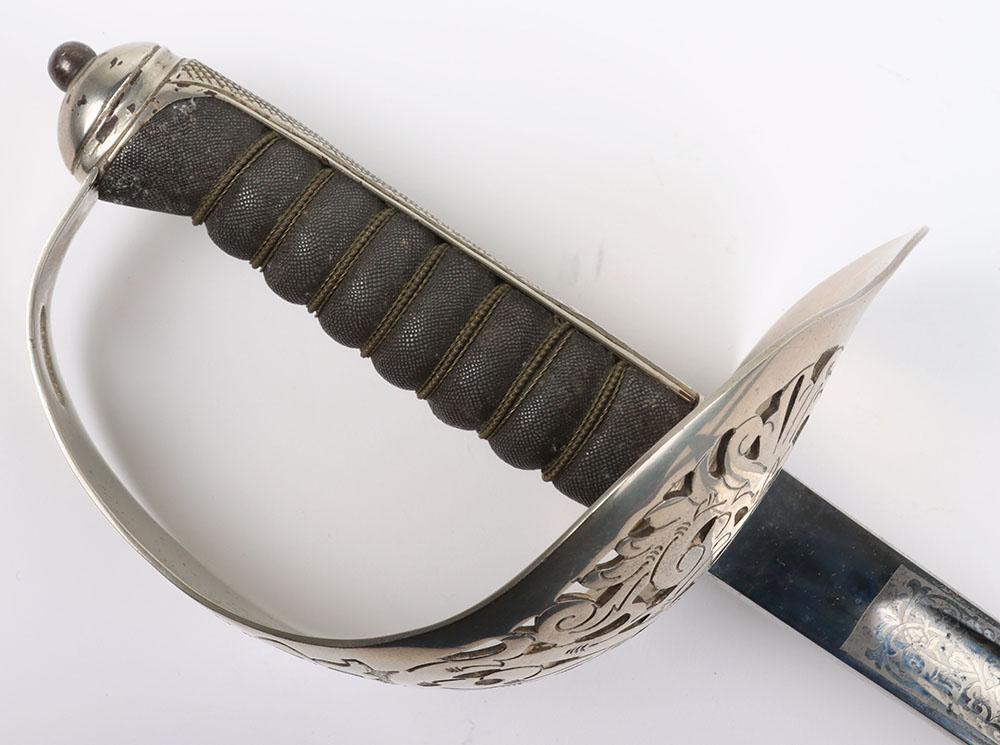 Rare Edward VIII 1895 Pattern Royal Engineers Officers Sword