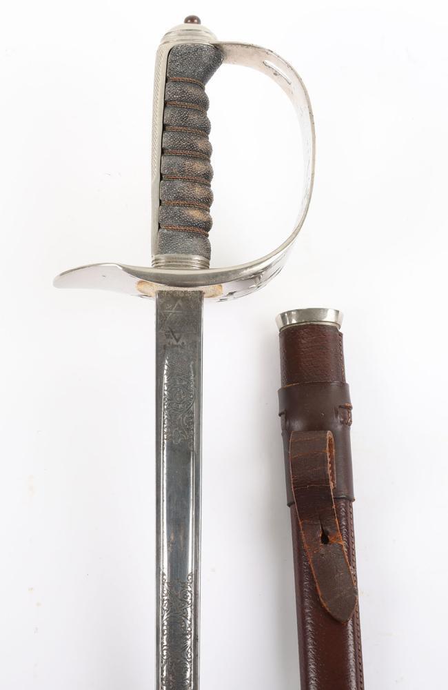 EIIR 1897 Pattern Royal Marines Officers Sword