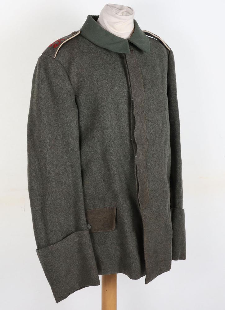 WW1 German Infantry Regiment Nr35 M-15 Field Grey Tunic