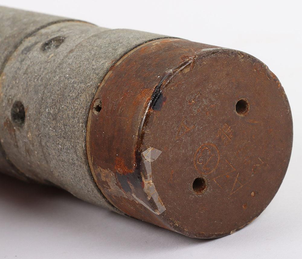 Inert WW2 German Luftwaffe Incendiary Bomb
