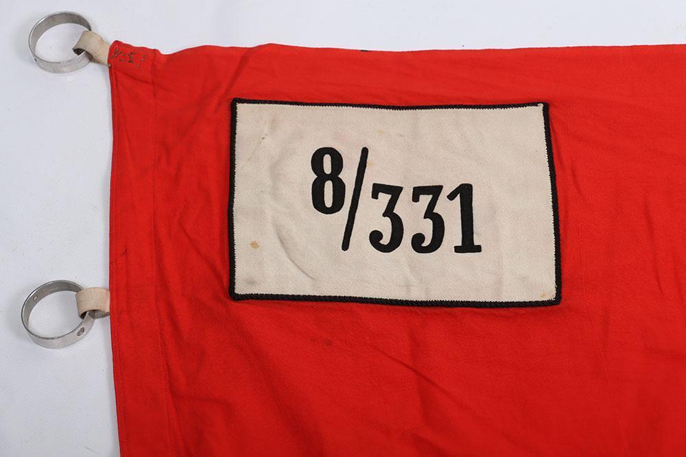 Rare Third Reich Hitler Youth Unit Flag