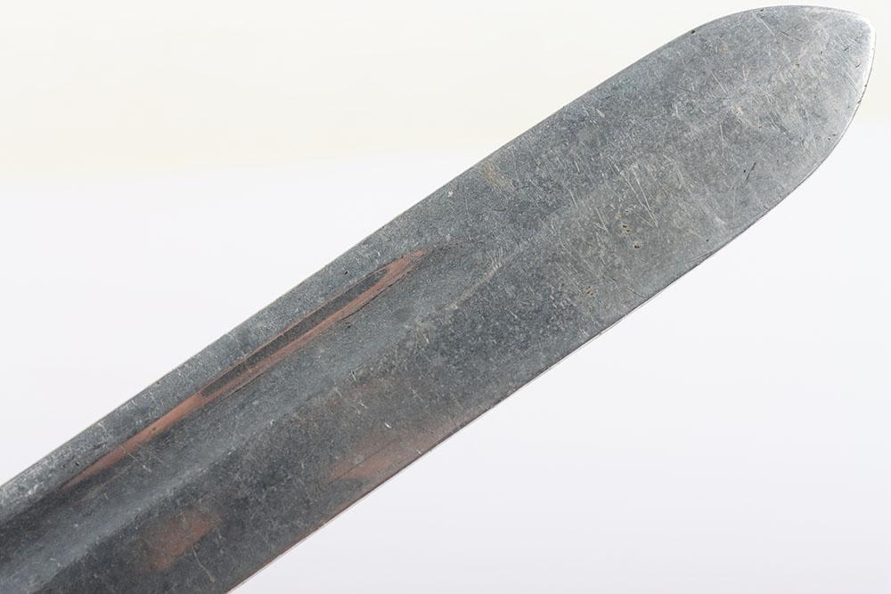 Rare Third Reich Hitler Youth Bayonet Type Flag Pole Top