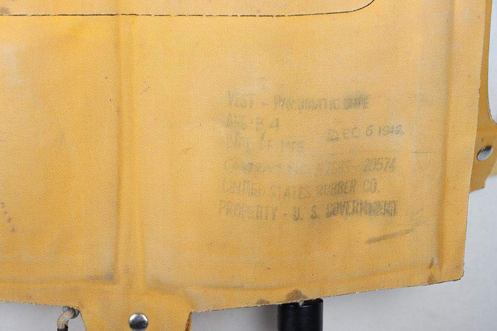 WW2 American Type B-4 Life Preserver (Mae West)
