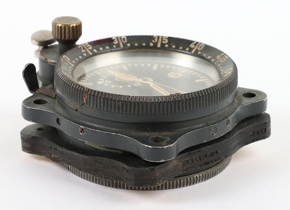 WW2 Luftwaffe Aircraft Cockpit Clock by Junghans
