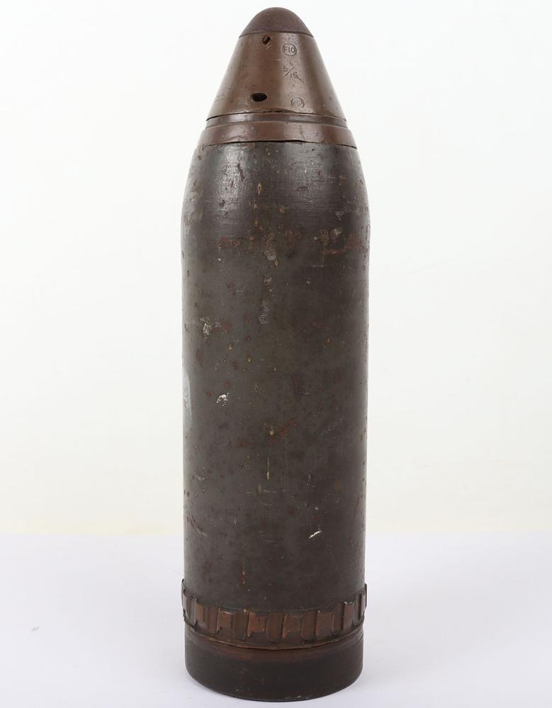 Inert WW1 German Trench Art Shell Head,
