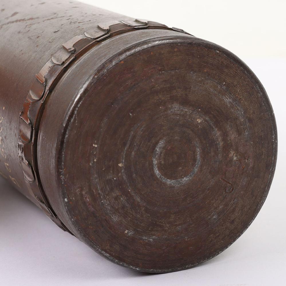 Inert WW1 German Trench Art Shell Head,