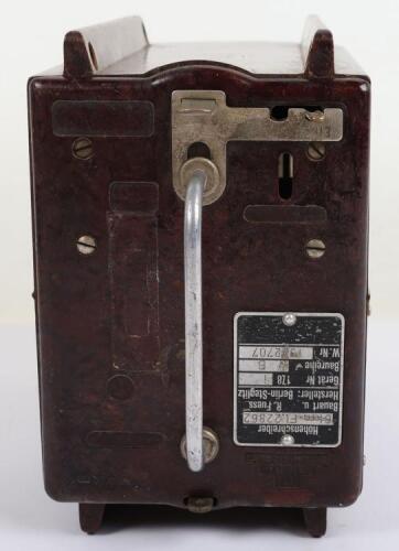 WW2 German Luftwaffe Altitude Recorder Barograph