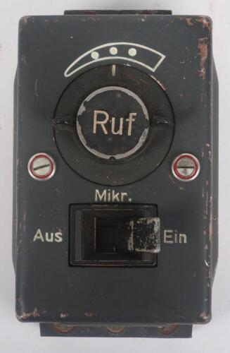 WW2 German Luftwaffe Heated Flight Clothing Switch Box