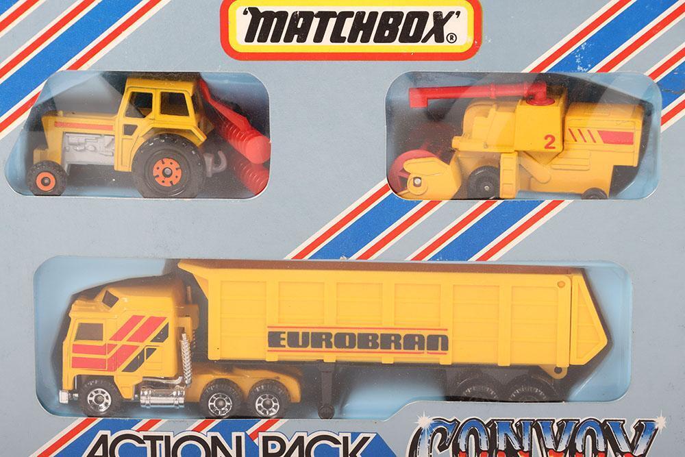 Three Matchbox Convoy Action Pack Sets
