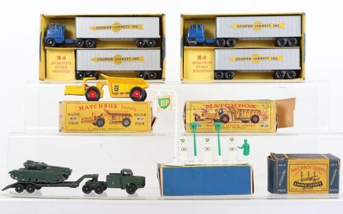 Five Matchbox Lesney Major Packs