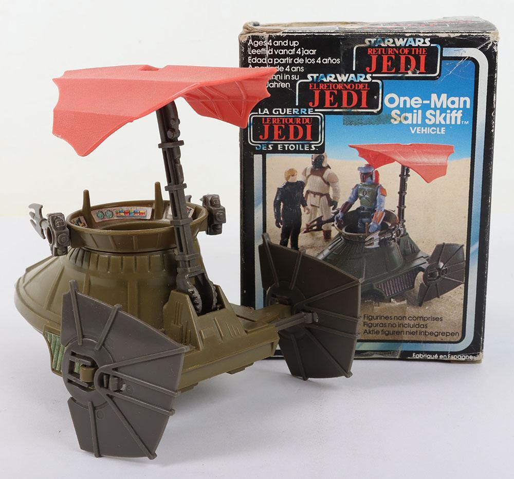 Star Wars Return of The Jedi tri logo One Man Skiff Vehicle