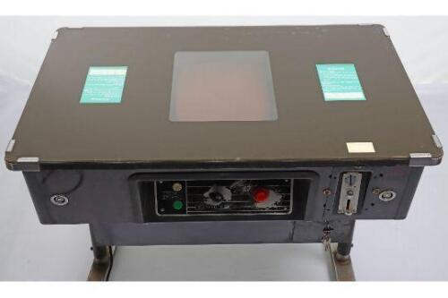 A Taito Galaxian Electric Space Invaders Cocktail Table Top Arcade Machine