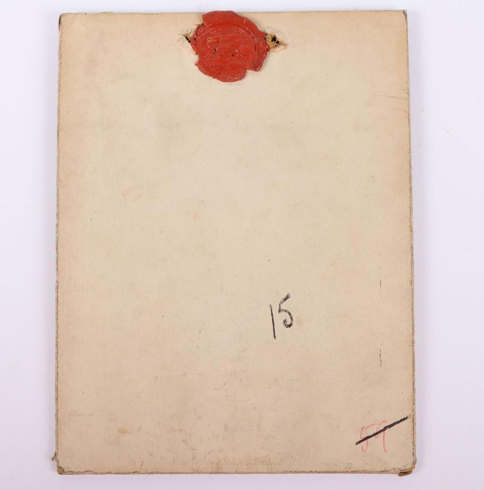 Extremely Rare WW1 1917 Sealed Pattern Nelson Battalion Royal Naval ...