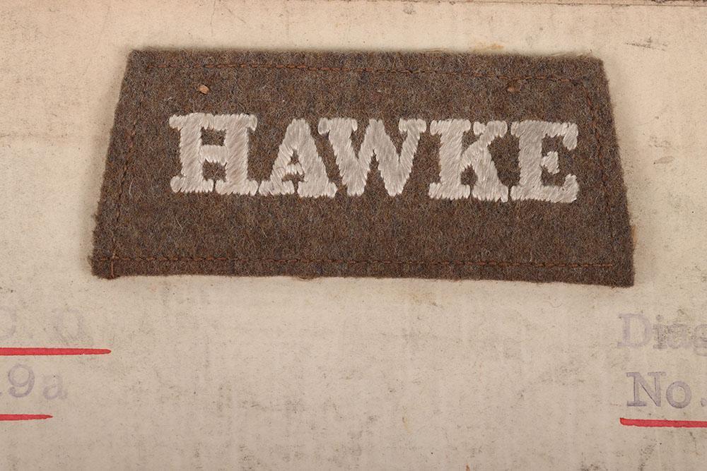 Extremely Rare WW1 1917 Sealed Pattern Hawke Battalion Royal Naval ...