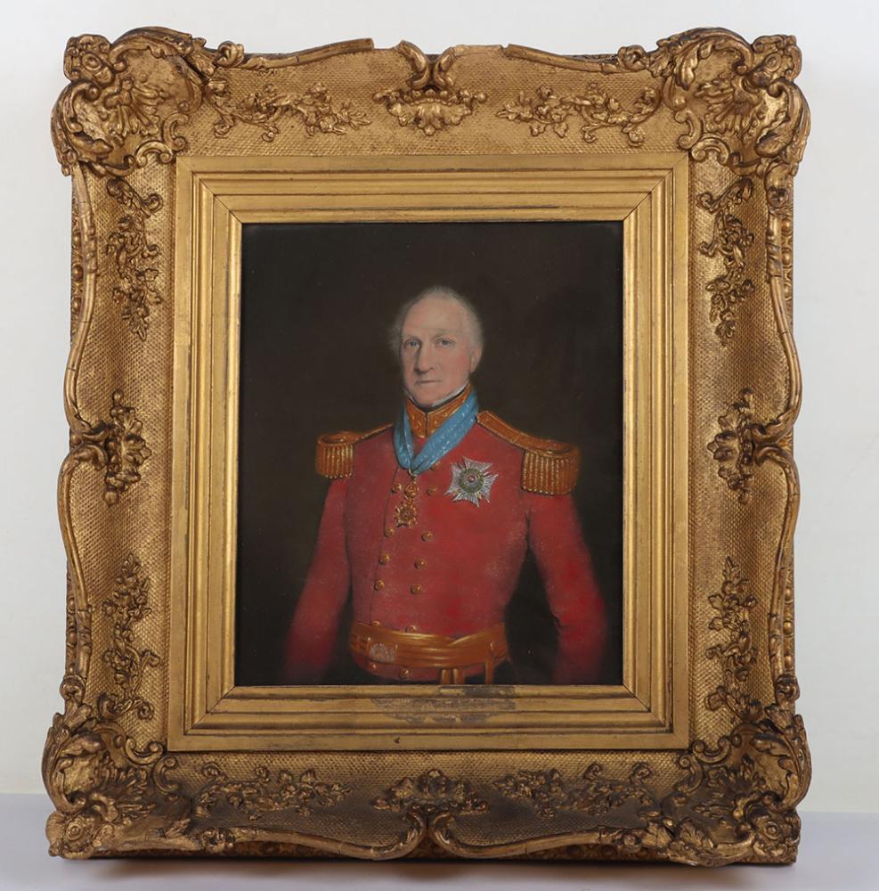 Painting of Georgian Officer