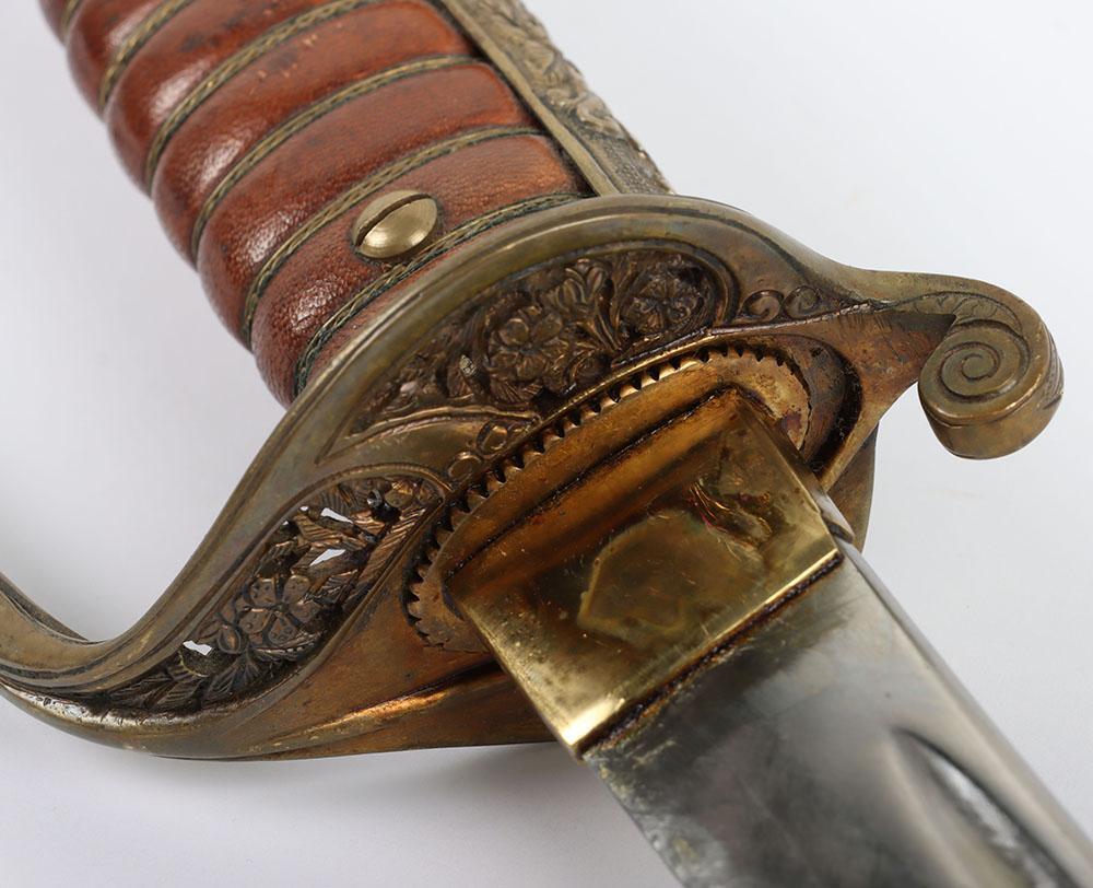 Well Made Copy of a Japanese WW2 Naval Officers Sword Kyu Gunto