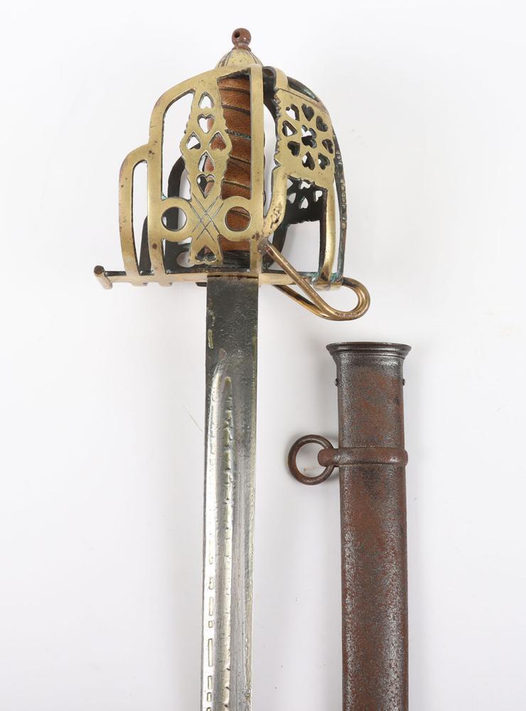 Decorative Scottish Basket Hilt Backsword