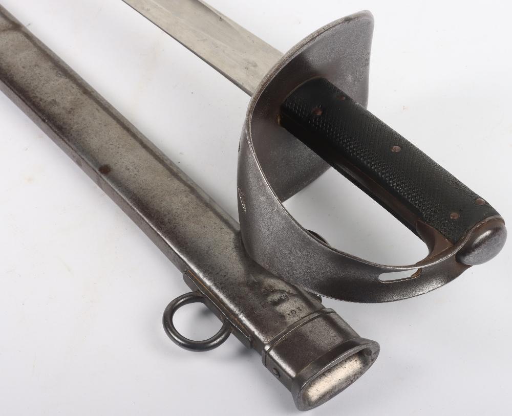 1890 Pattern Cavalry Troopers Sword