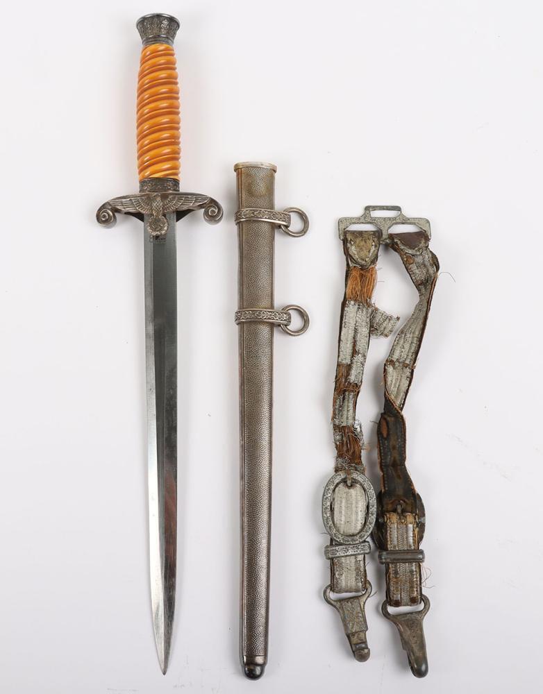 WW2 German Army Officers Dress Dagger by Carl Eickhorn Solingen