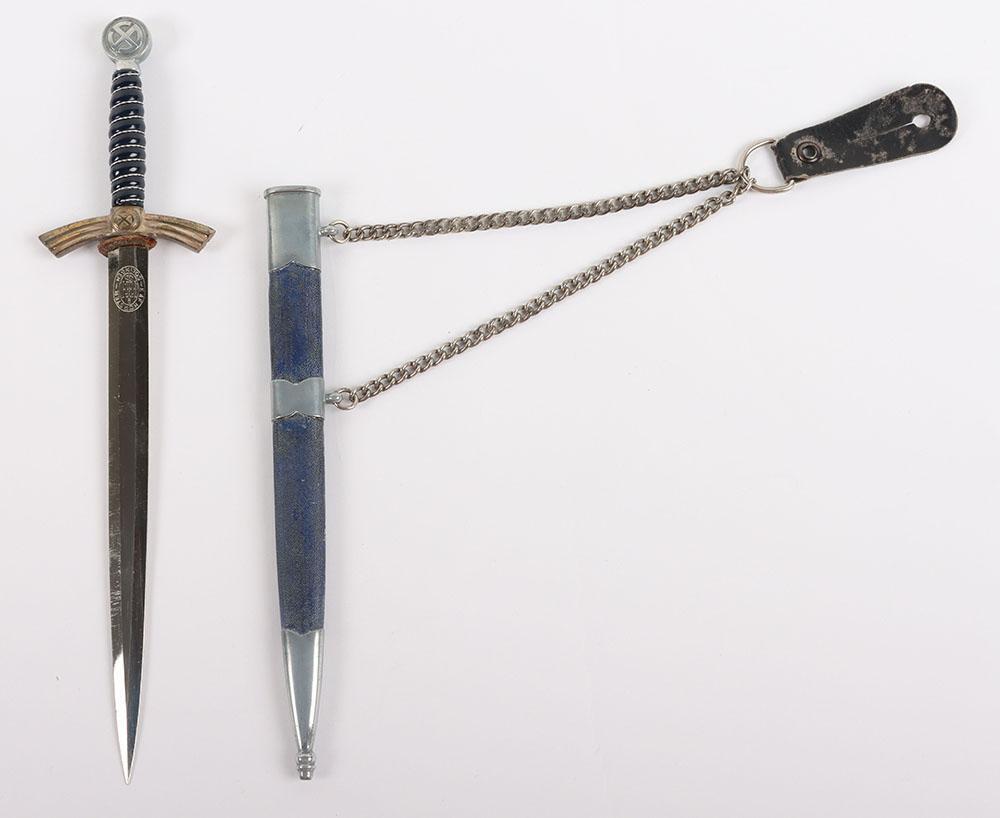 Miniature 1st Pattern Luftwaffe Dagger by E & F Horster Solingen