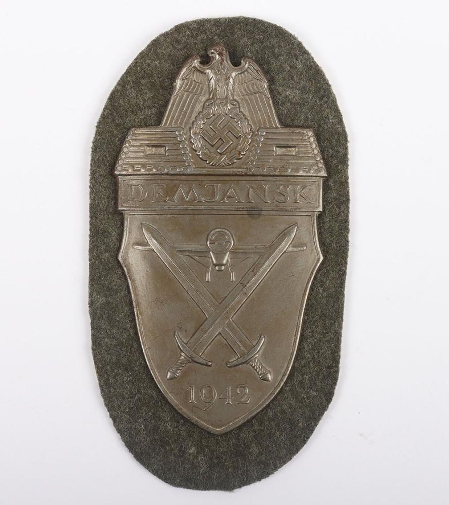 WW2 German Army / Waffen-SS Demjansk Campaign Shield