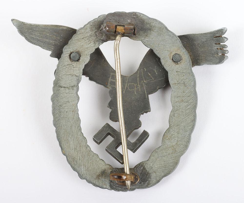 WW2 German Luftwaffe Pilots Qualification Badge