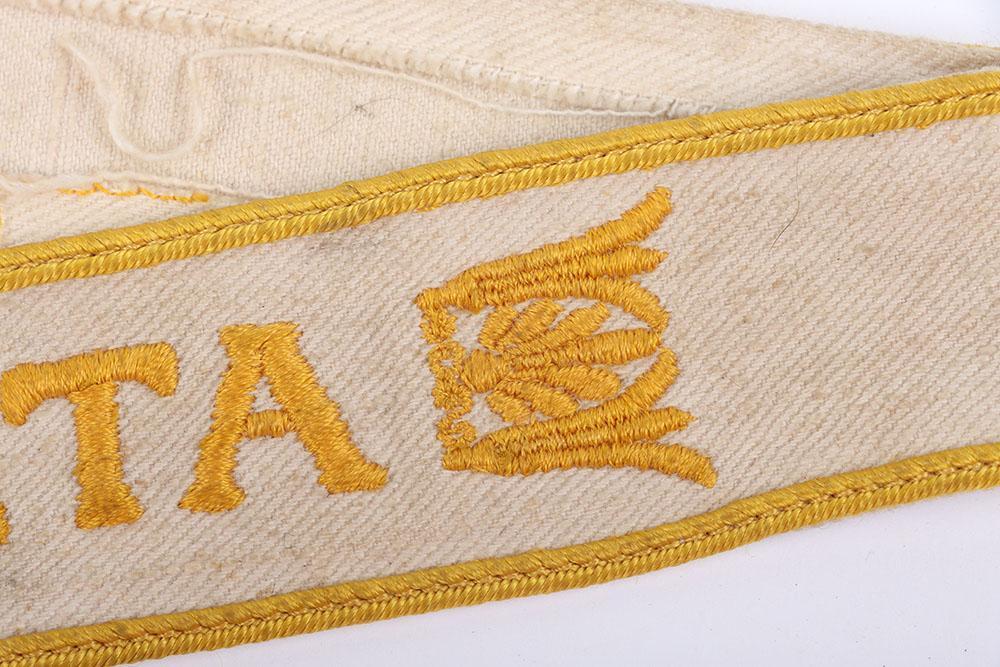 WW2 German Kreta Campaign Cuff Title
