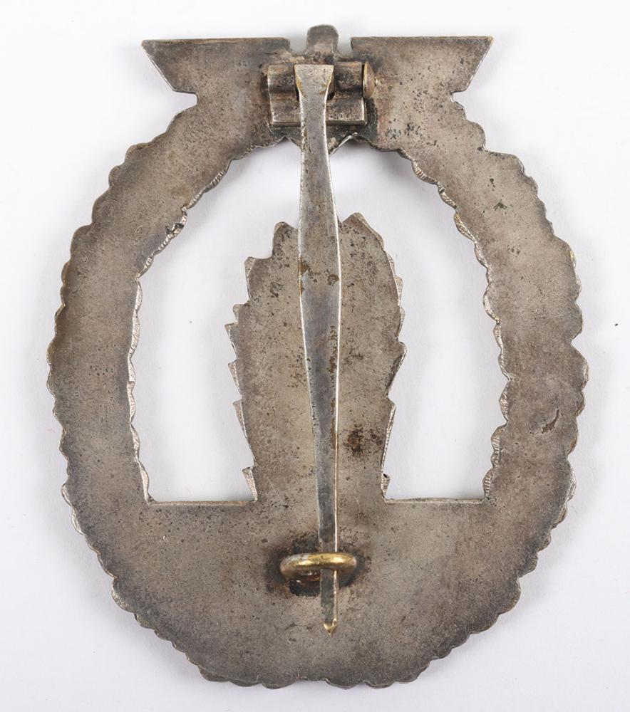 WW2 German Kriegsmarine Minesweeper War Badge by C E Juncker