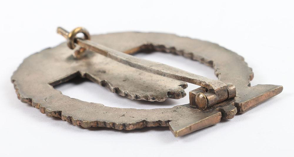 WW2 German Kriegsmarine Minesweeper War Badge by C E Juncker