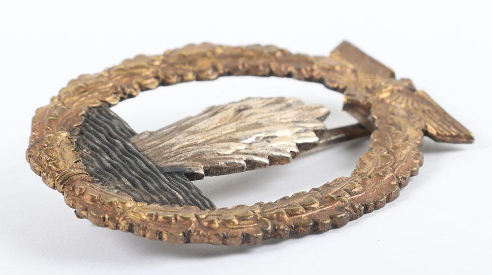 WW2 German Kriegsmarine Minesweeper War Badge by C E Juncker