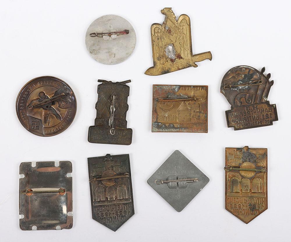 10x Third Reich Hitler Youth Rally / Day Badges