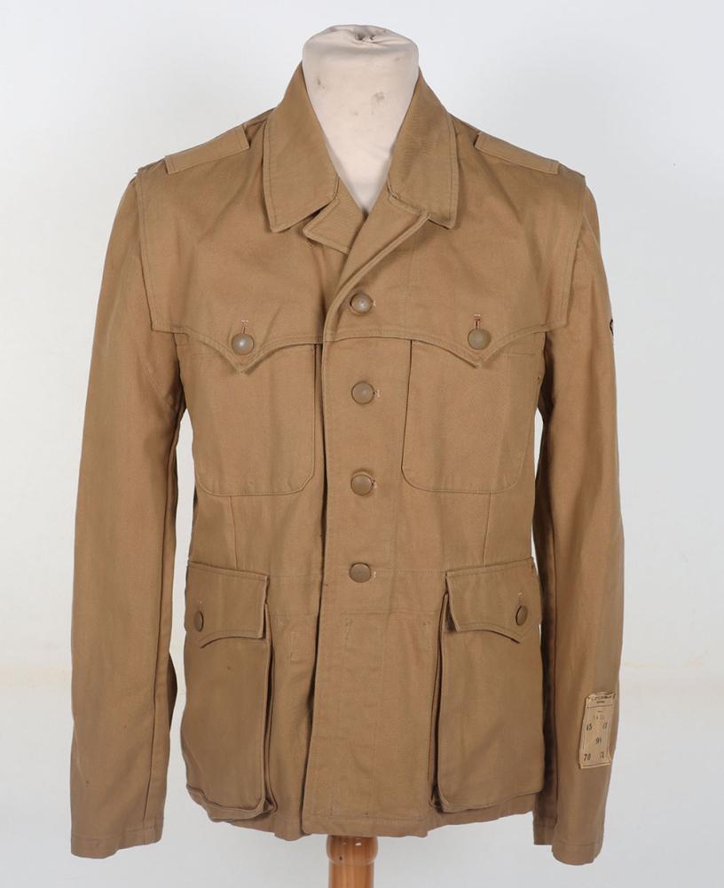 WW2 German Waffen-SS Tropical Sahariana Uniform