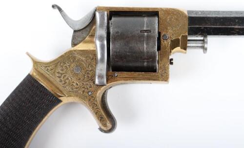 7 Shot .38” Rimfire Single Action Revolver of Tranter Type