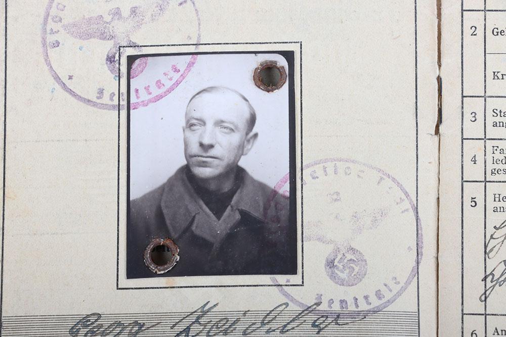 WW2 German Organisation Todt Dienstbuch