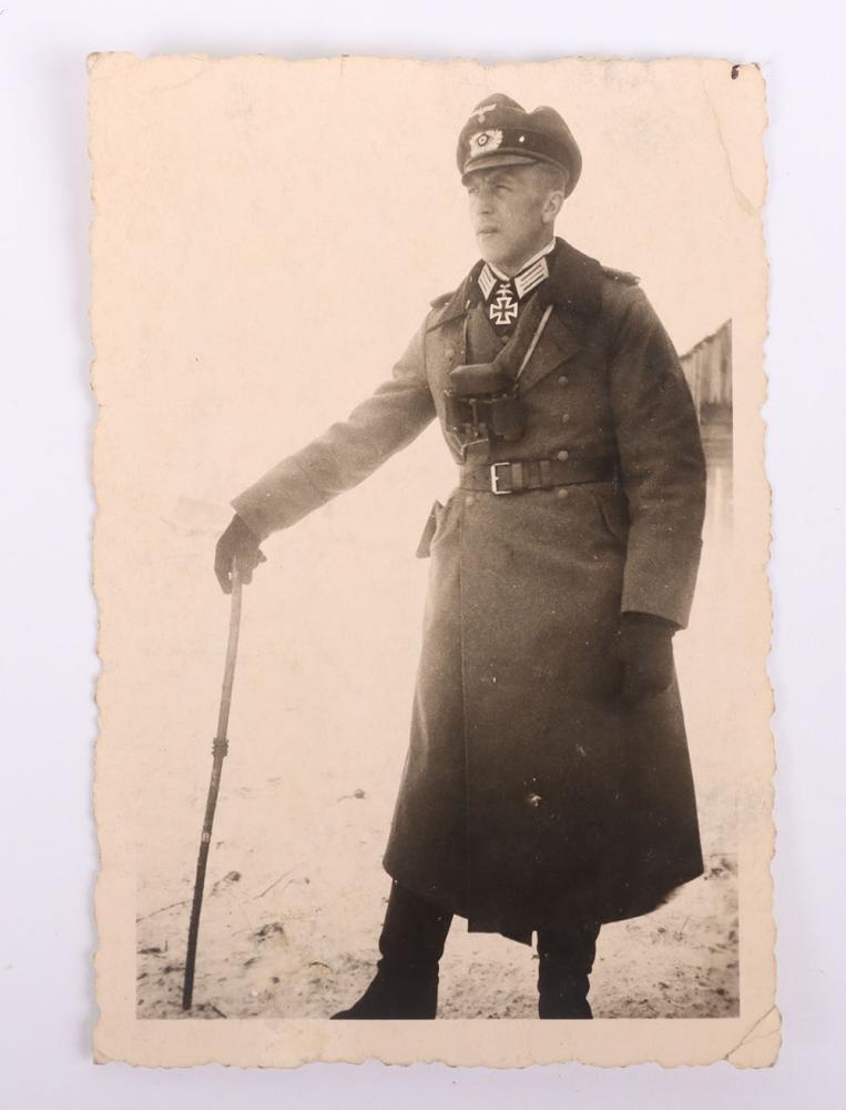 4x Photographs of WW2 German Knights Cross Winners