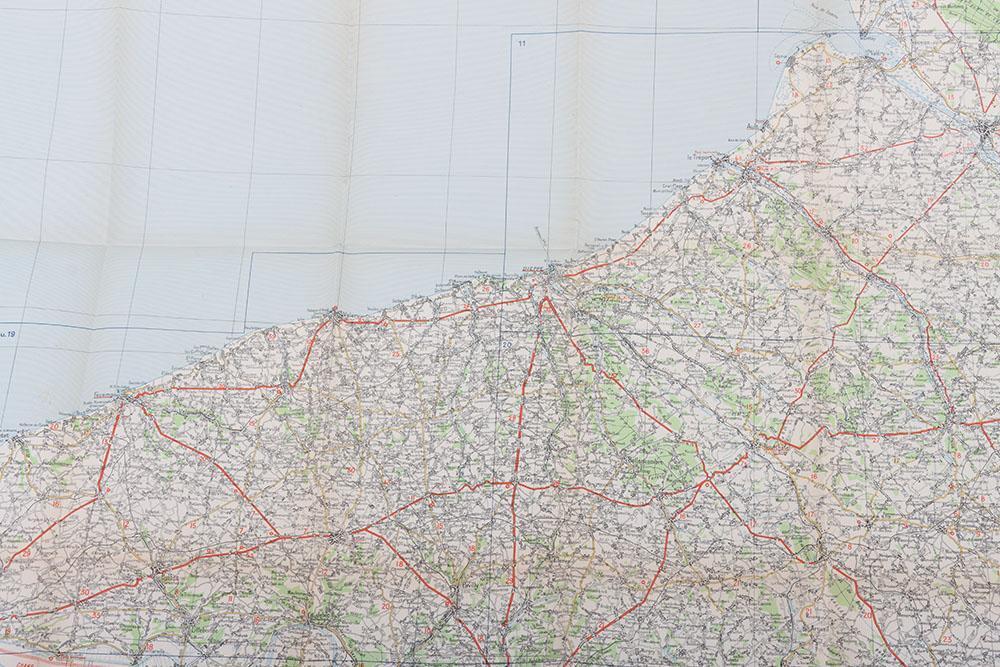 WW2 German Army 1940 Invasion Maps of France