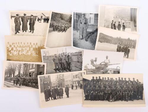 Grouping of WW2 German Luftwaffe Flak Unit Photographs