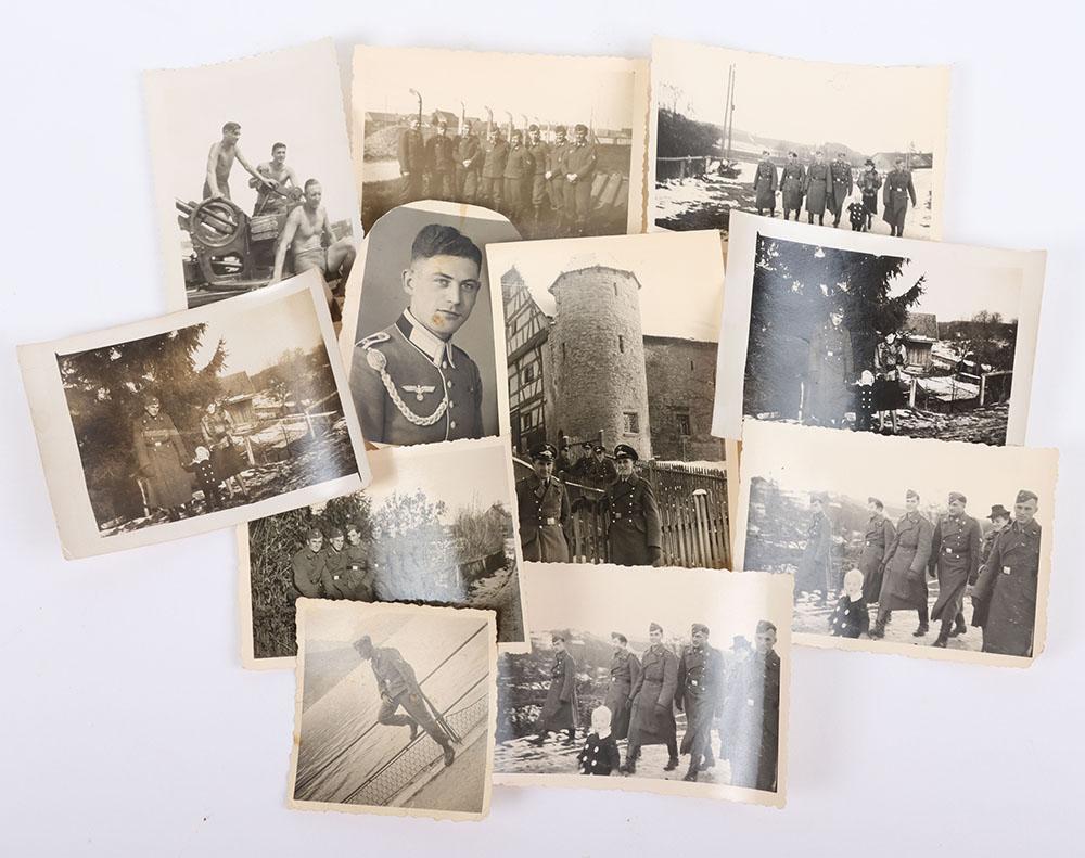 Grouping of WW2 German Luftwaffe Flak Unit Photographs