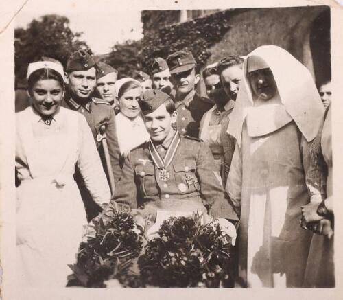 4x Photographs of WW2 German Knights Cross Winners