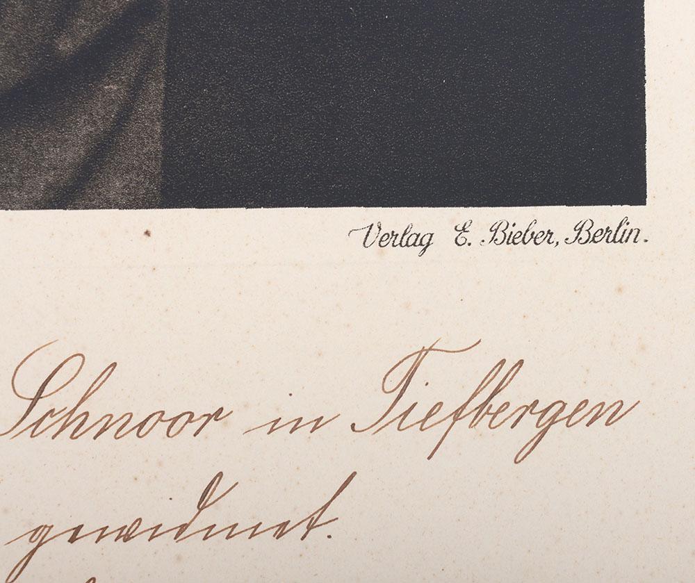 Large Formal Photograph of Adolf Hitler with Signed Dedication by ...