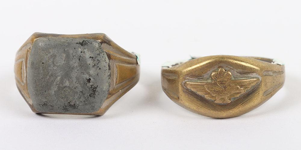 WW2 Italian Air Force Ring