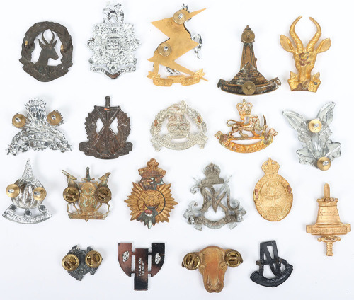Grouping of South African Cap and Collar Badges