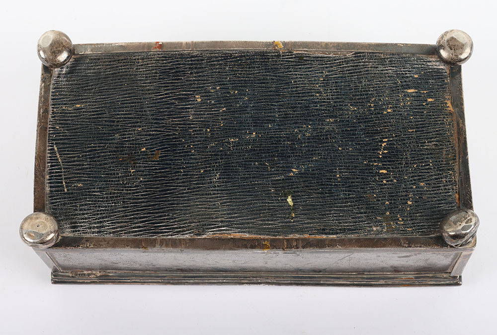 WW1 Steel Cigarette Box Made from Material Salvaged from Imperial ...
