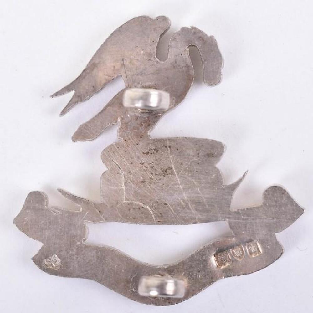 1914 Hallmarked Silver Liverpool Pals Cap Badge