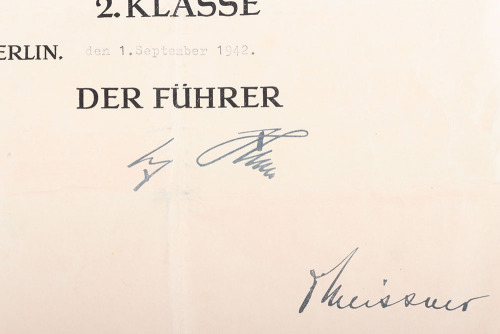 WW2 German Citation Group of Three