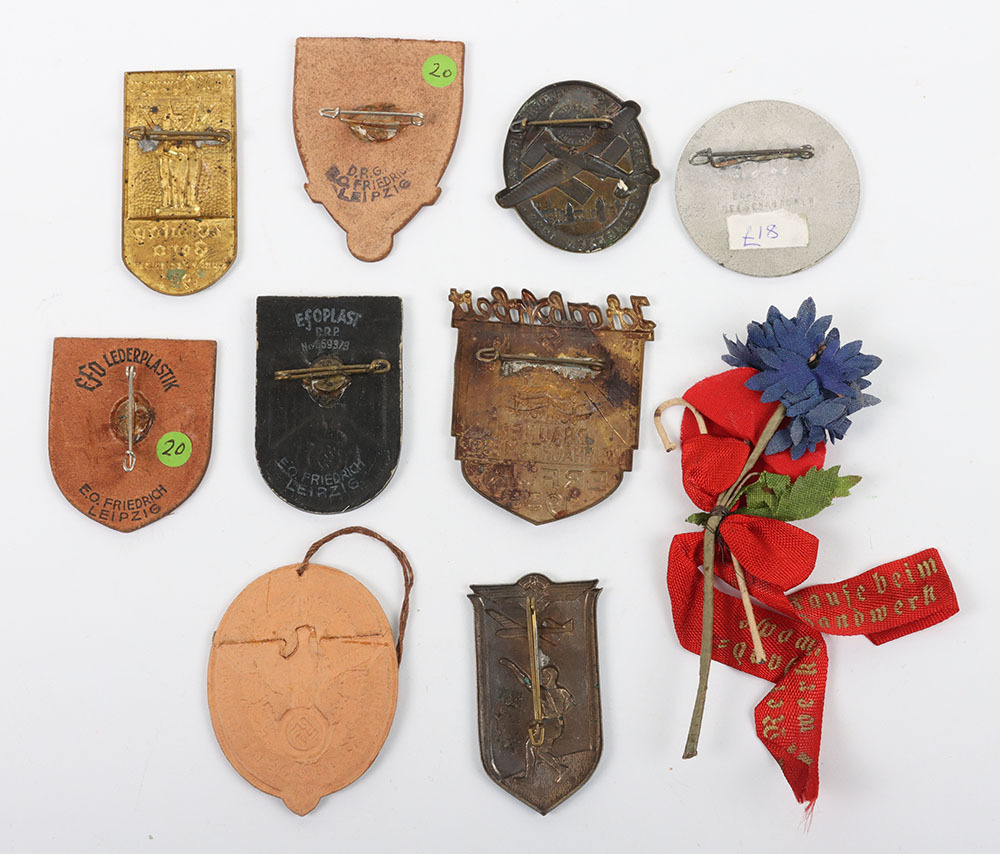 10x German Third Reich Rally / Day Badges
