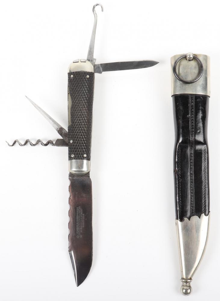 Edwardian Companion Hunting Knife by Joseph Rodgers & Sons