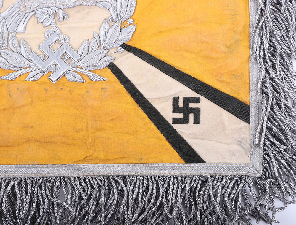 RARE WWII GERMAN LUFTWAFFE FLIGHT SECTION SCHELLENBAUM FLAG – LUFTWAFFE ...