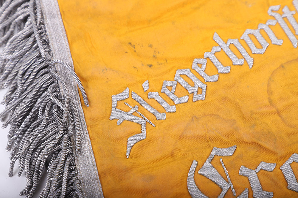 RARE WWII GERMAN LUFTWAFFE FLIGHT SECTION SCHELLENBAUM FLAG – LUFTWAFFE ...